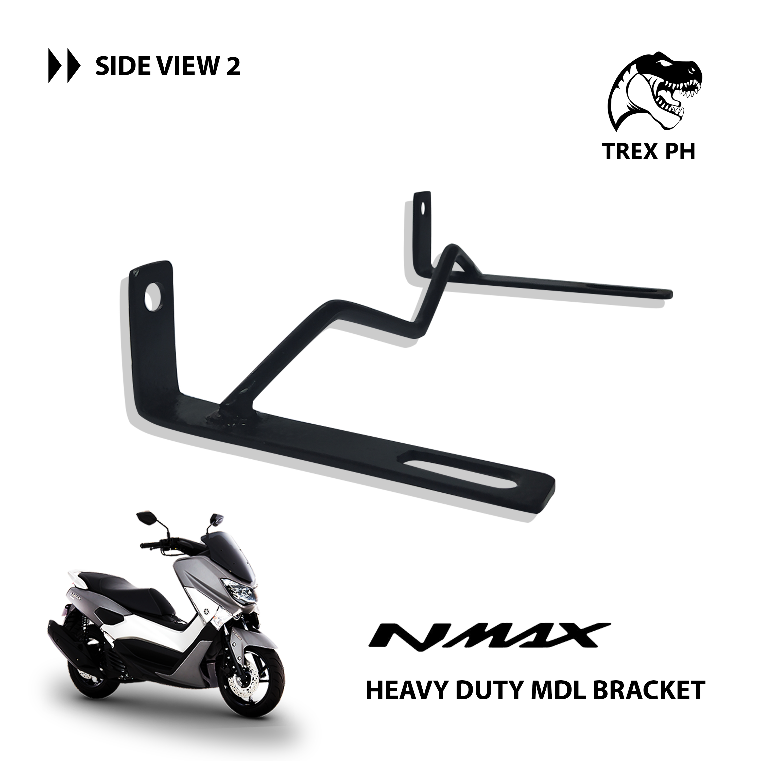 Yamaha NMAX 155 2019 V1 Mini Driving Light Bracket Accessories Heavy ...