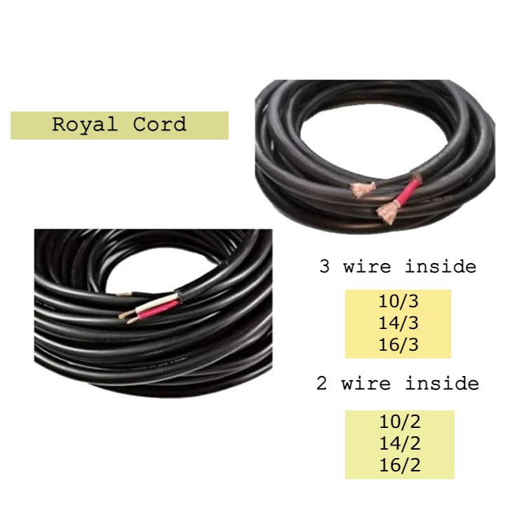 ROYAL CORD PER METER #16/3 - #10/3 | Lazada PH