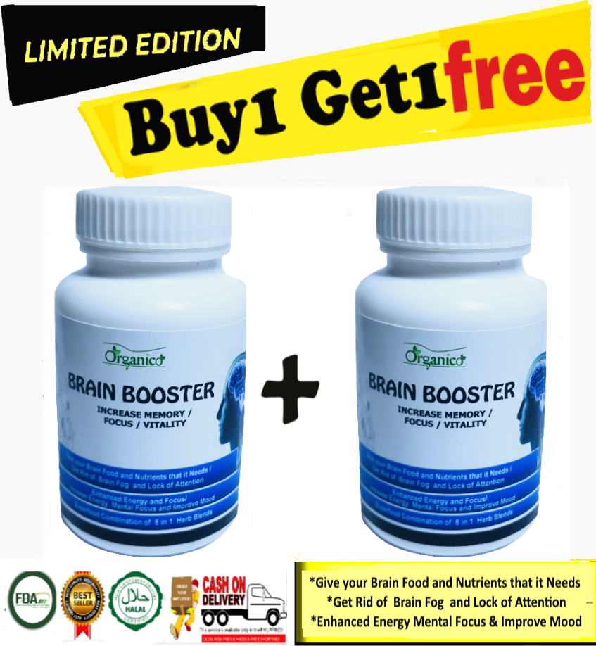 Premium Quality Brain Booster Increase Memory Focus Vitality Buy1Take1 ...