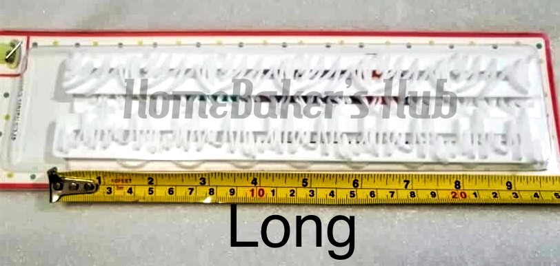 Fondant Frill Tappits Cutter Embosser Fire Flames Waves Grass Icicle ...