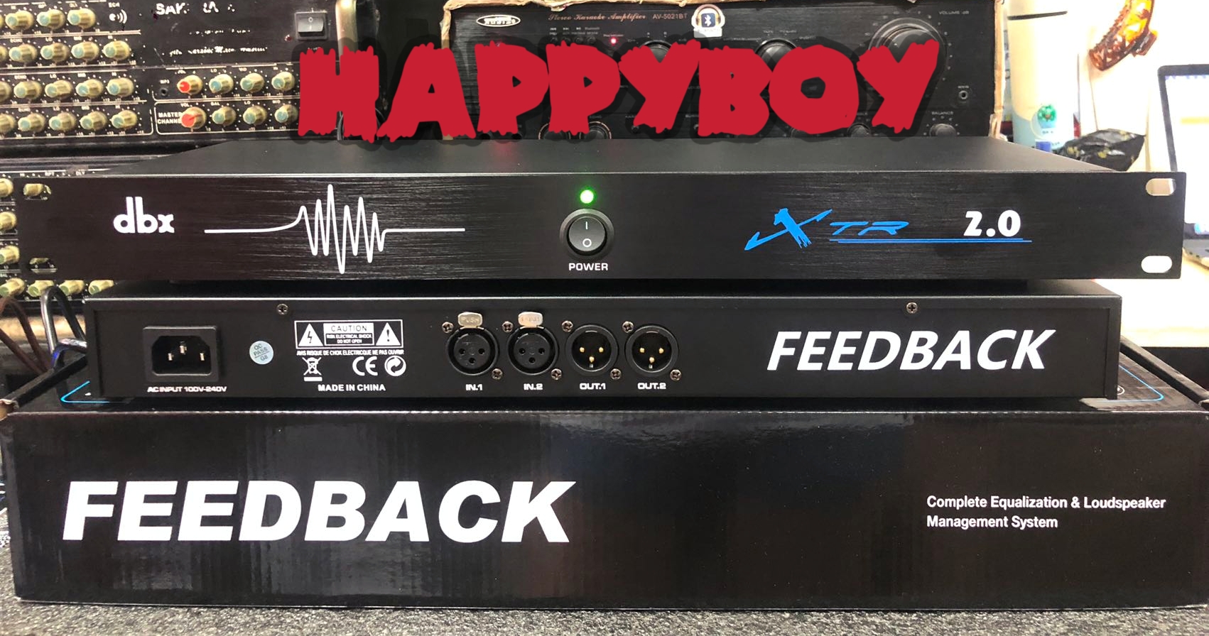 Professional Microphone Feedback Reducer Processor XTR 2.0 Professional processor audio system ...