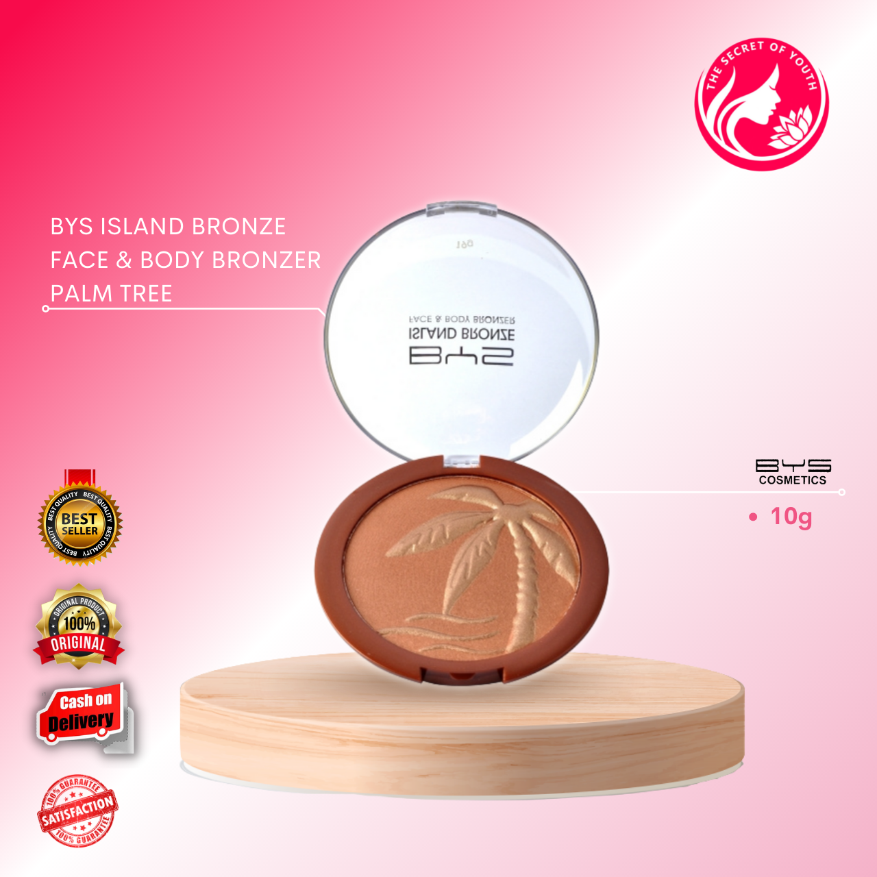 BYS Island Bronze Face & Body Bronzer Palm Tree | Lazada PH