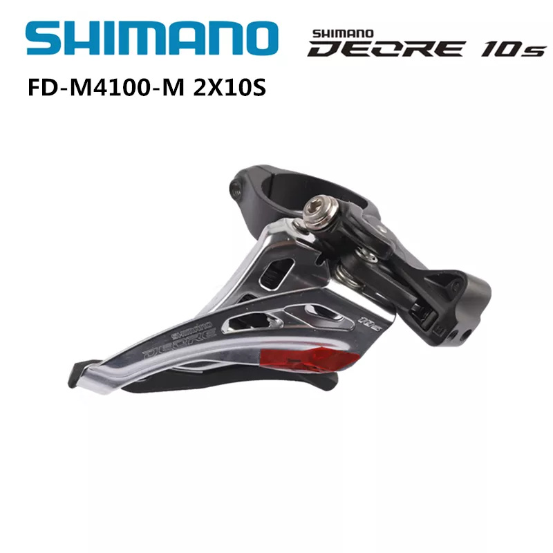 Shimano Deore FD-M4100-M 34.9mm Clamp Front Derailleur MTB Mountain ...