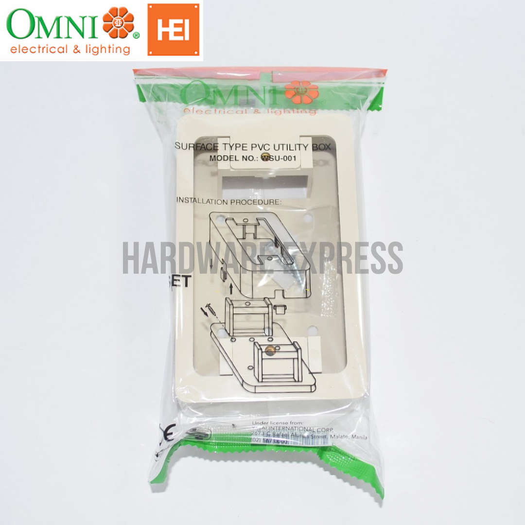 Omni Surface Type PVC Utility Box (WSU-001) | Lazada PH