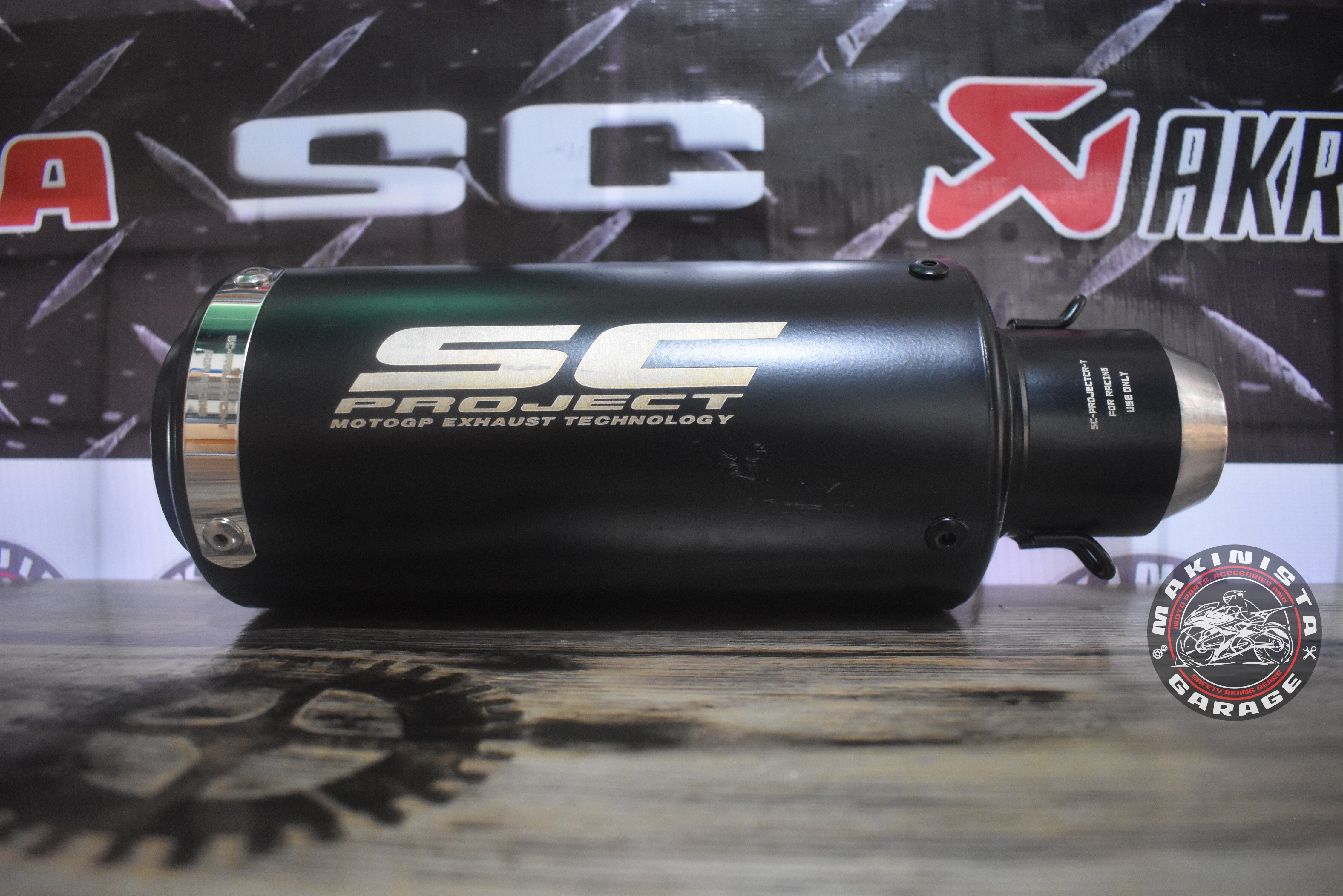 SC Project Universal Motorcycle Exhaust Aftermarket Thai Muffler 51mm ...