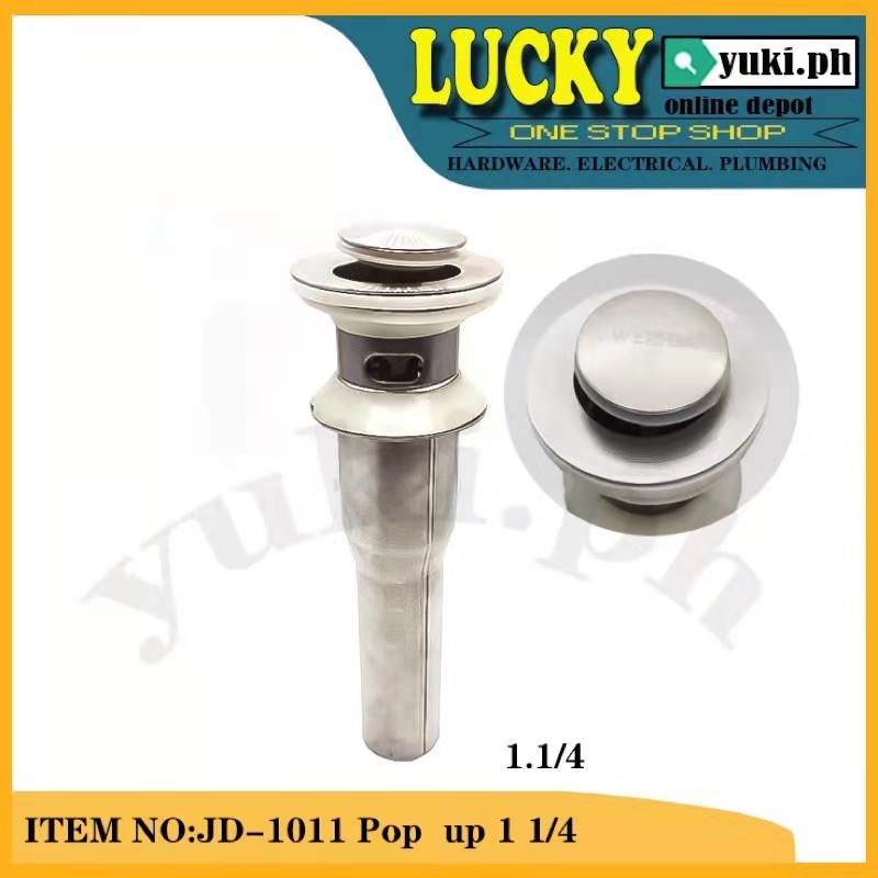 STAINLESS STEEL ( POP UP 1 1/4 / .P-TRAP11/4. / P-TRAP WITH POP UP 11/4 ...