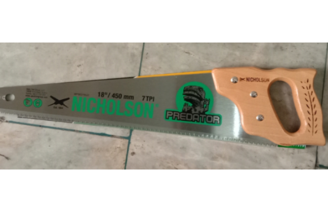 NICHOLSON HAND SAW (18", 20", 22")WOOD HANDLE | Lazada PH