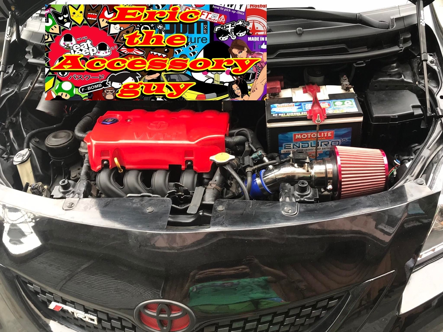 Toyota Vios Performance Air intake tube set for Single VVTi (2008-2012 ...