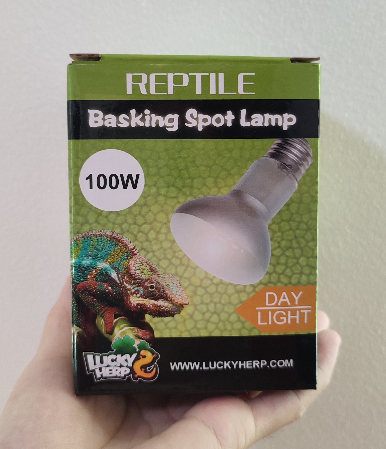 Lucky Herp Basking Spot Lamp White 50W 100W - UVA Heat Lamp Basking ...
