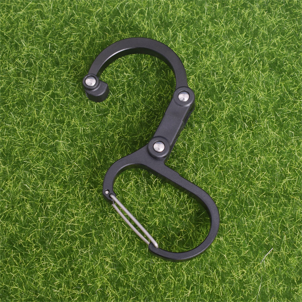 Hero Cilp Hero Clips Hook Non-Locking 360°Carabiner Climbing Gear ...