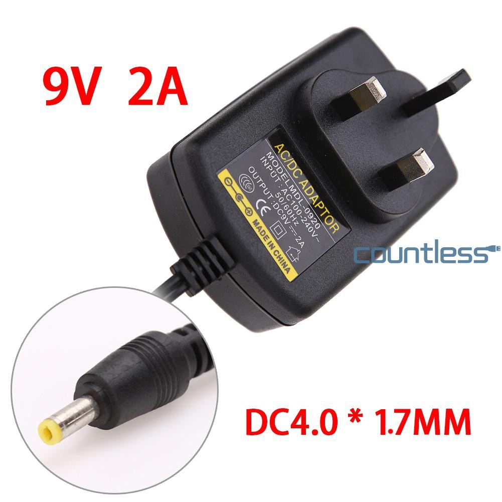 Giggie Cou AC to DC 9V 2A Switching Power Supply Adapter Connector ...