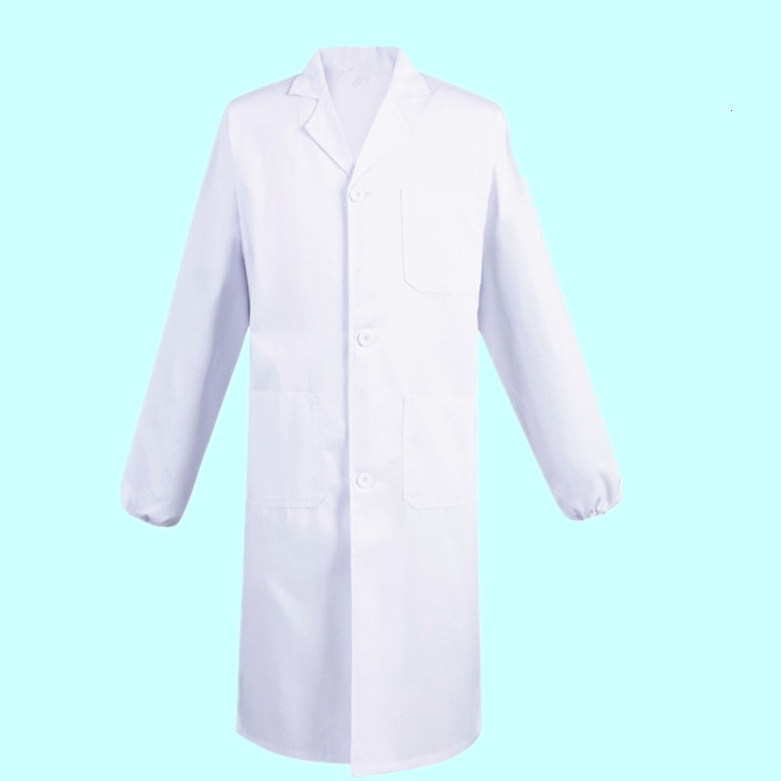 Fine Cotton Lab Gown White Coat For Doctors White Coat Laboratory Gown ...