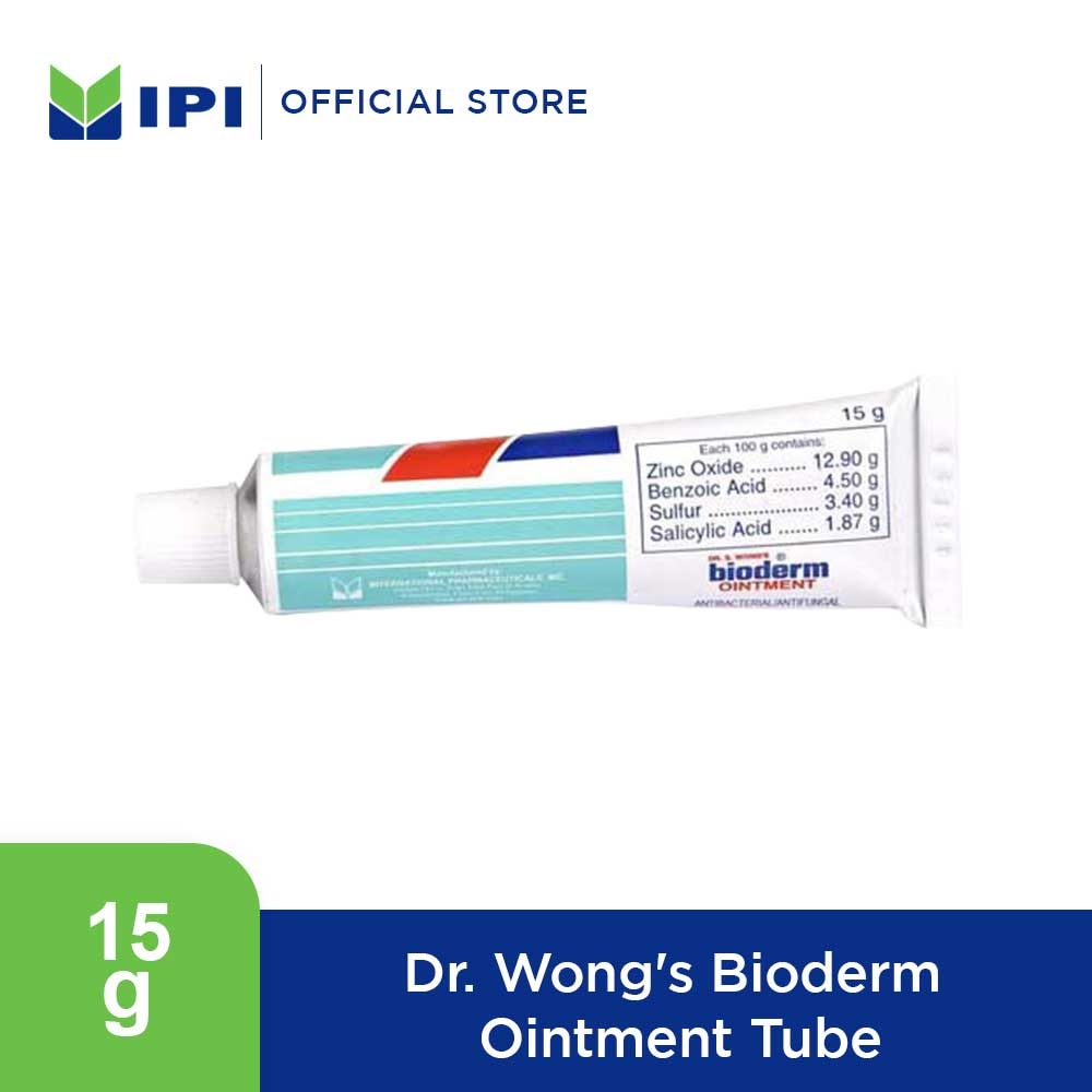 Dr. Wong's Bioderm Ointment 15g Tube | Lazada PH