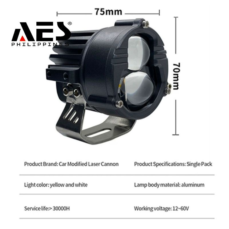 AES U30 DOMINATOR 80 WATTS (SUPER WIDE YELLOW/SUPER WHITE SPOT WHITE ...