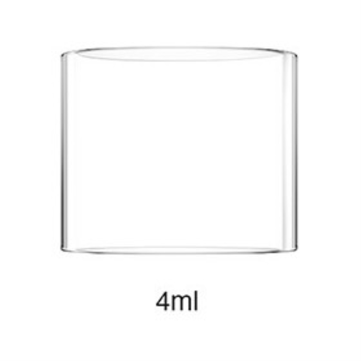 GeekVape Replacement Glass Tube for Zeus Single Coil RTA (25mm) 4ml /5 ...