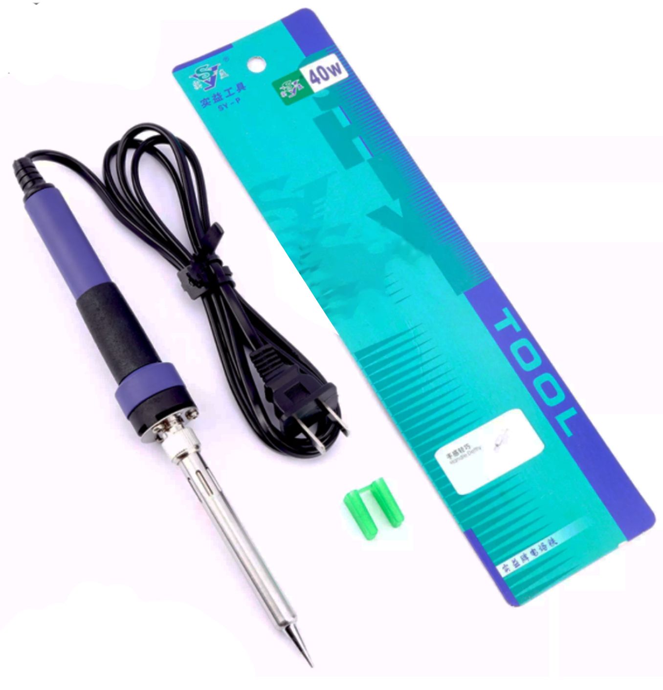 SY Brand External Heat Long Life Premium Soldering Iron 40W Heavy Duty ...