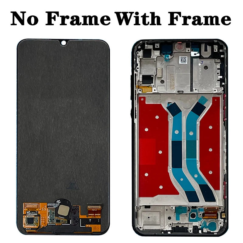 IPARTSEXPERT Original LCD For HUAWEI Y8P 2020 LCD Frame Display Touch Screen Digitizer Assembly ...