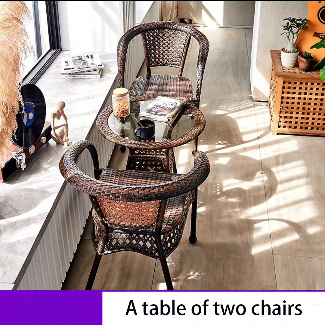 (spot) balcony tables and chairs casual rattan chairs indoor coffee ...