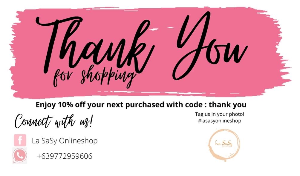 Piso Print Thank you/Greeting Card (2.5x3.5) | Lazada PH