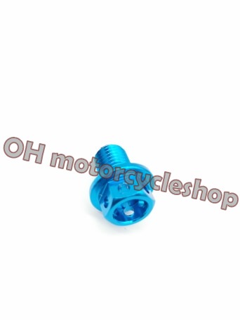 Oil plug bolt blue (Universal) | Lazada PH
