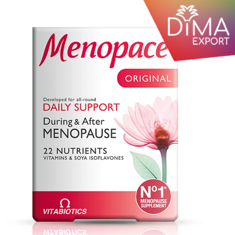 Menopace Original - During and after Menopause - 30 tablets - Certified ...