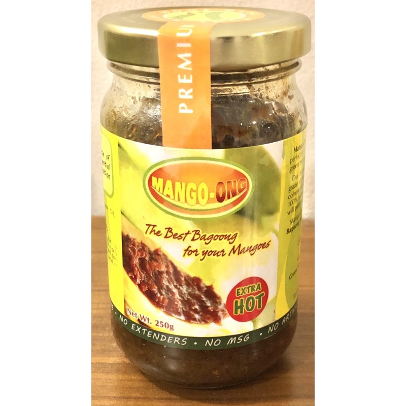 Mango-ong "The Best Bagoong for Your Mangoes" Extra Hot Flavour | Lazada PH
