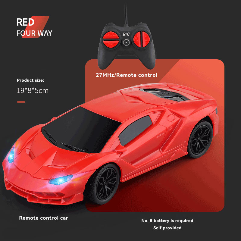 Remote control car drift wireless light remote control car racing toy ...