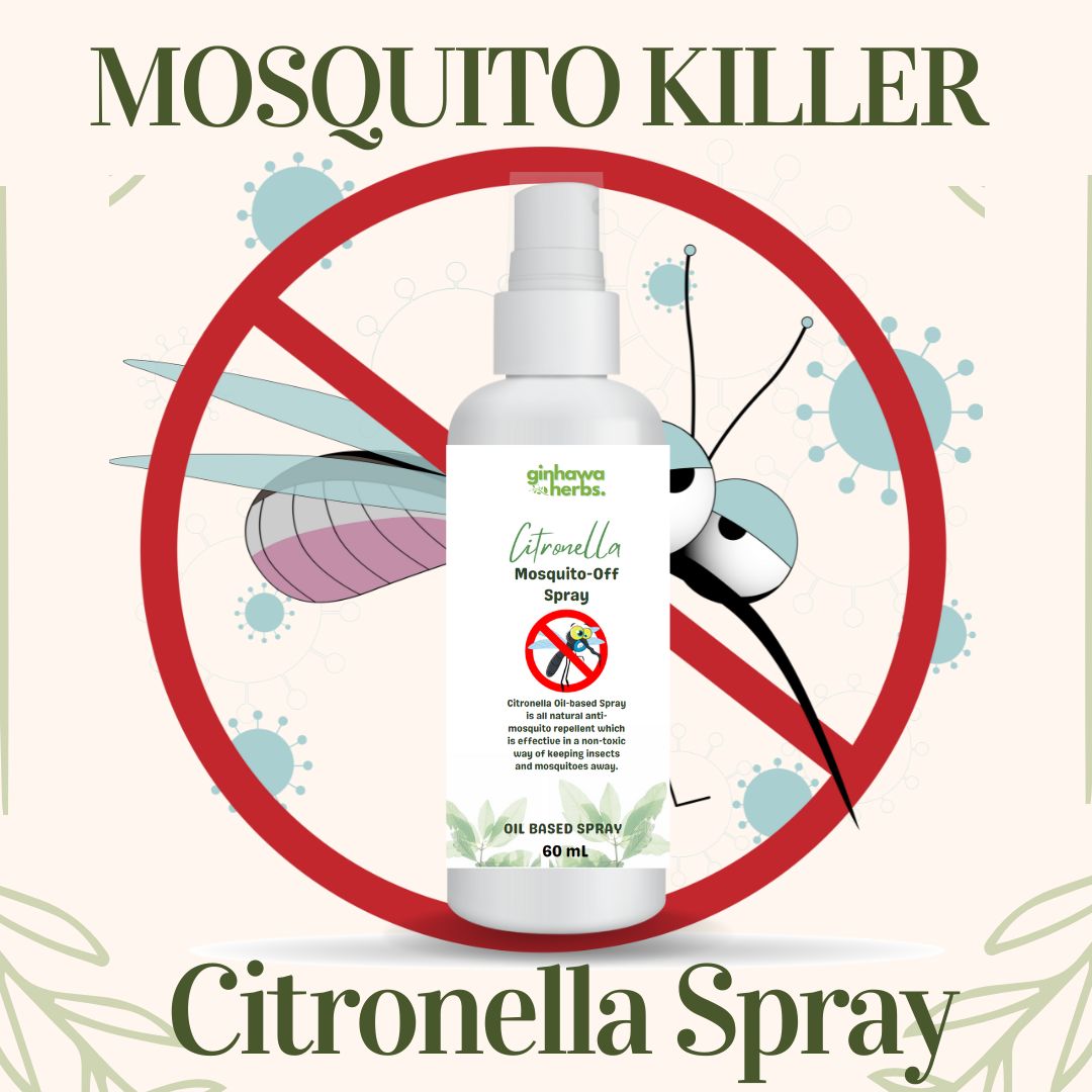 ️[Organic Citronella] Organic Citronella All-Purpose Spray 60ml Anti ...