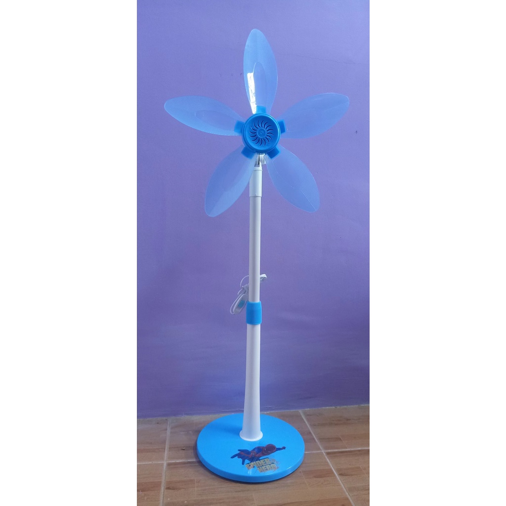 ZH Cartoon Design Stand fan 5 Blades Portable Stand fan Adjustable Mini ...