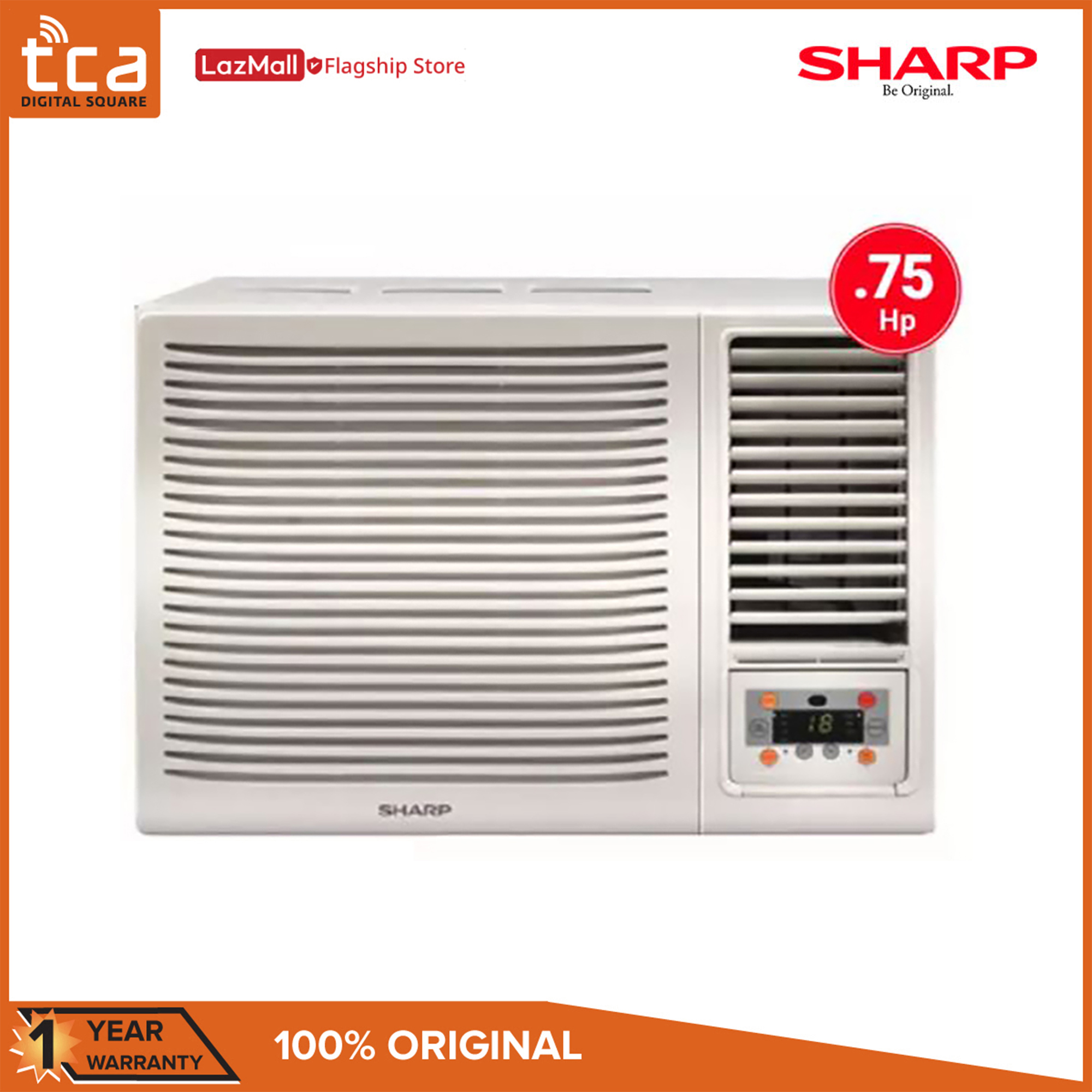 Sharp AF-G820CR 0.75HP Manual Control Window Type Air Conditioner2 ...