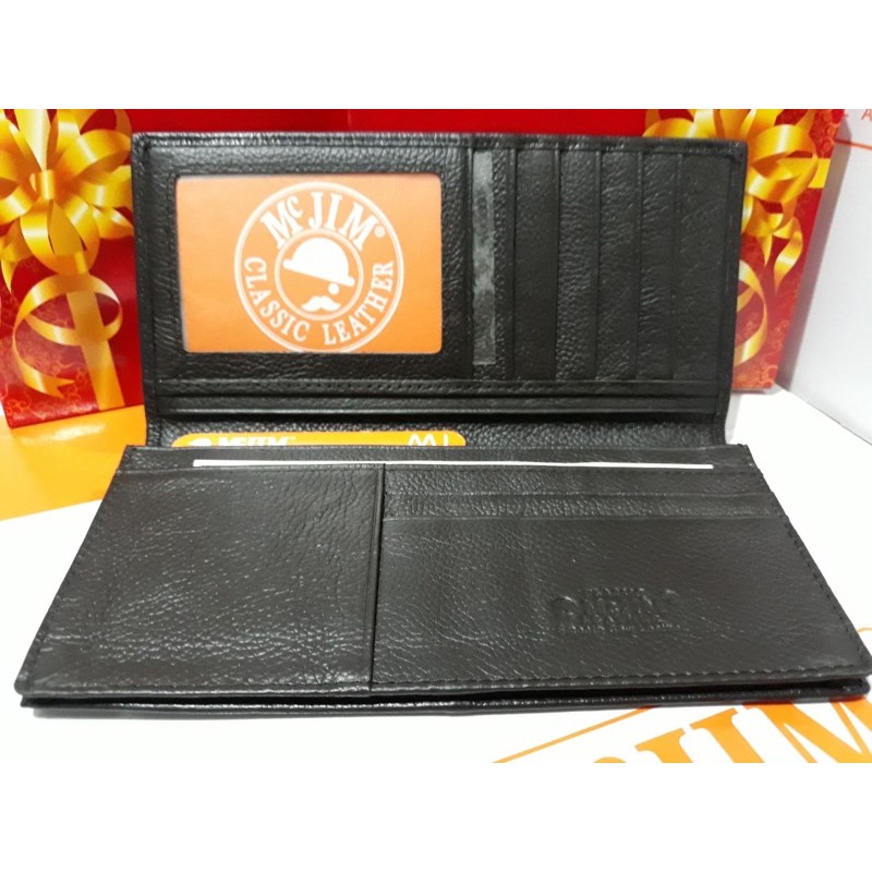 Mcjim Genuine Leather Long Wallet - Hiluck Collections | #8813 | Lazada PH