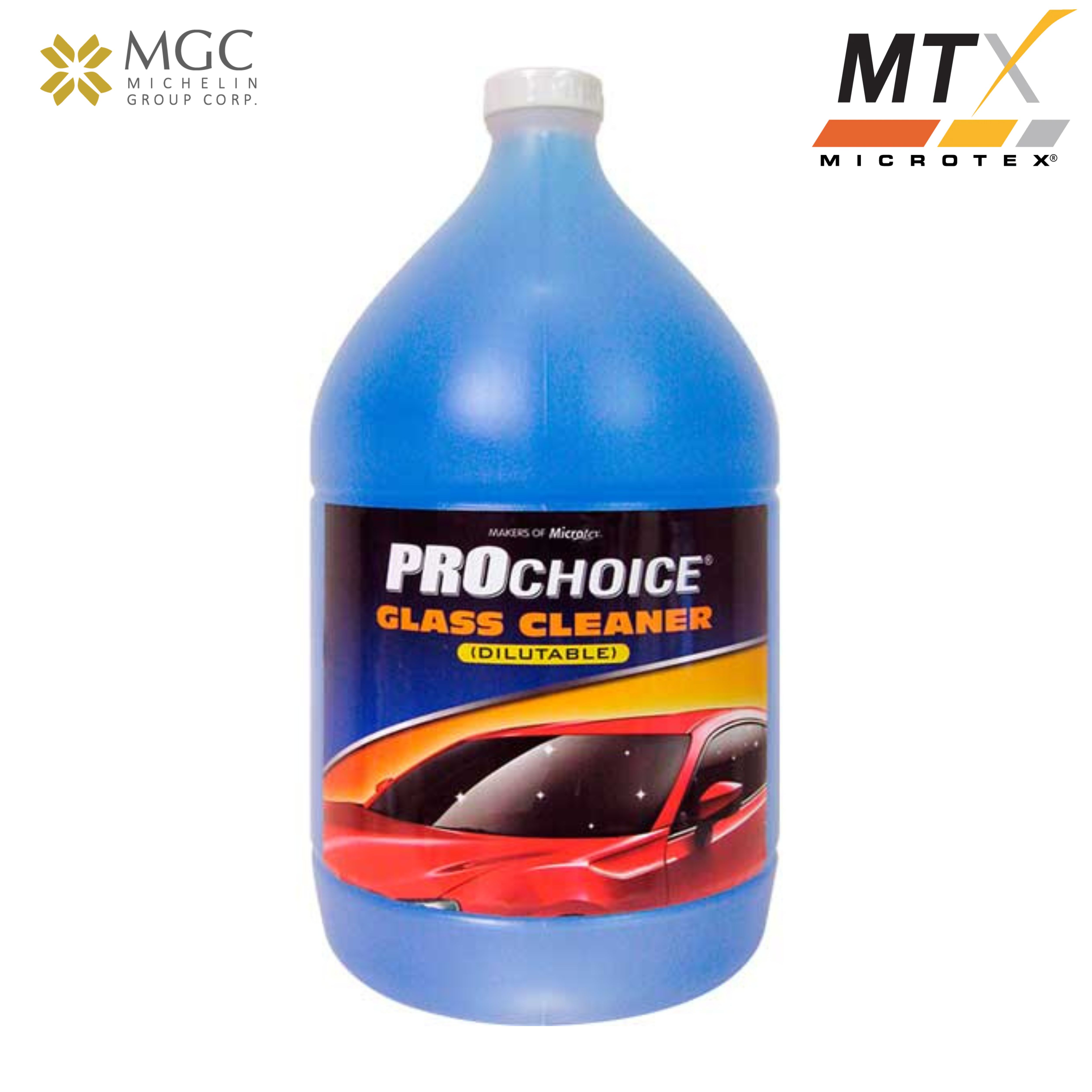 Microtex Prochoice Glass Cleaner 1Gal (Concentrated) (Dilutable, MTX ...