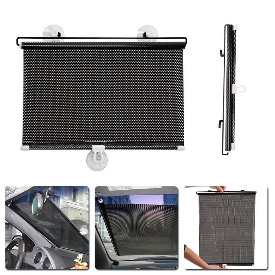 MOCHI Car Retractable Shade Roll-up Car Window Sunshade | Lazada PH