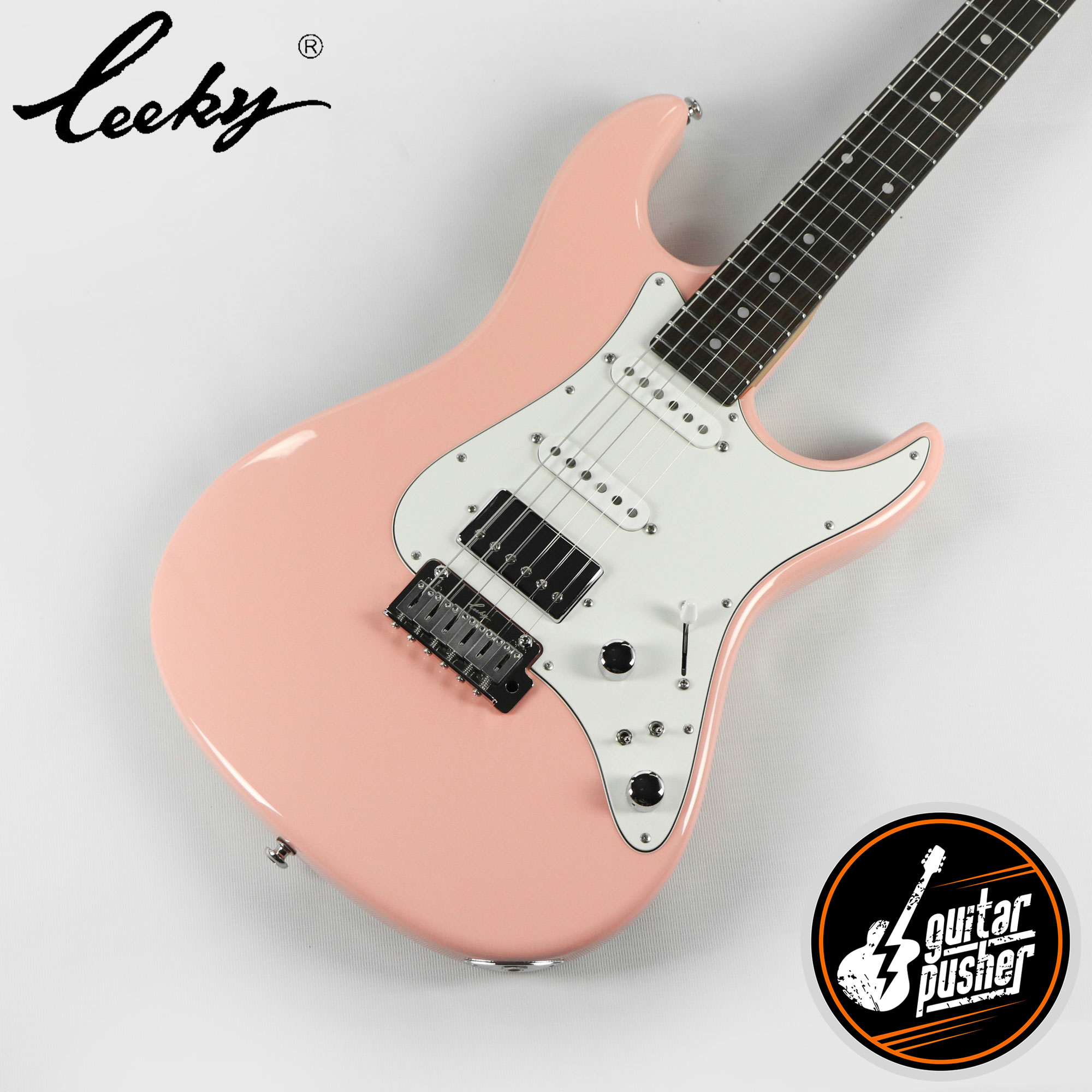 Leeky S-Series S30 S-Style Electric Guitar (Rosewood Fingerboard ...