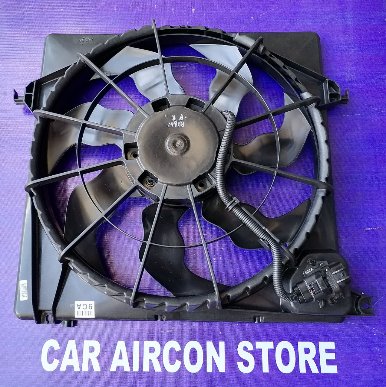 HYUNDA SANTA FE 2014 2016 radiator fan motor assembly HANON original ...