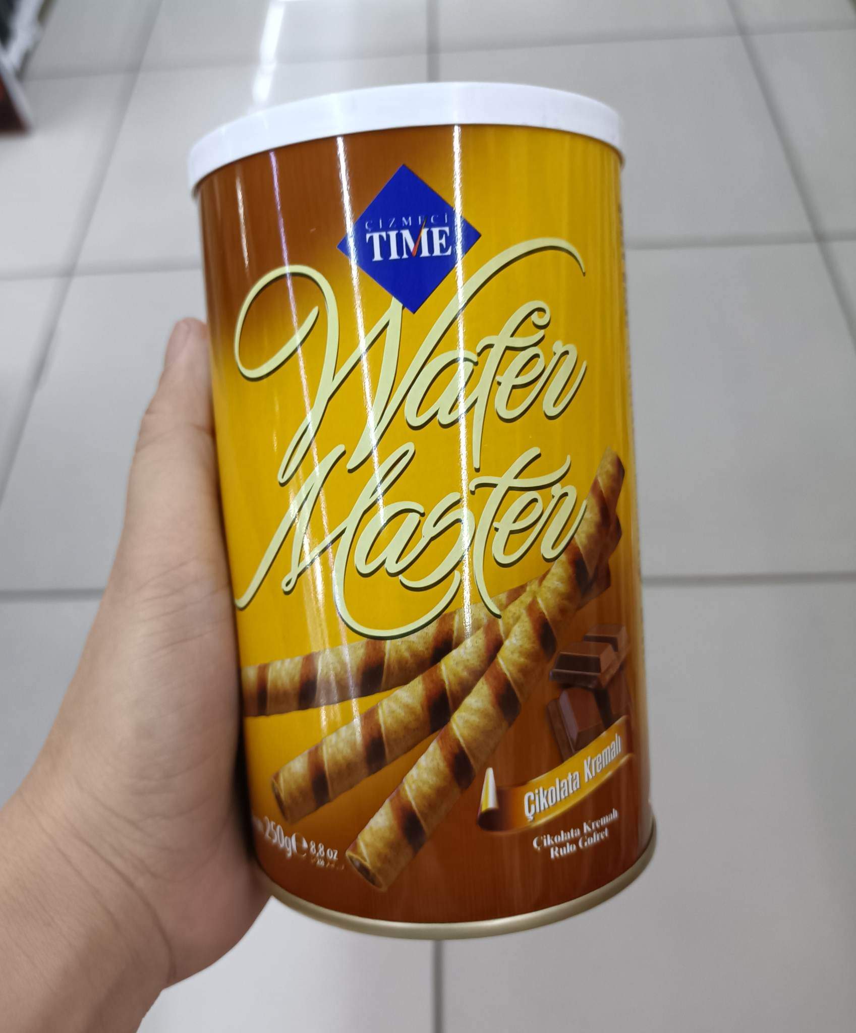 Time Wafer Master Cubes & Stick Rolls Chocolate Hazelnut 250g / 120g ...