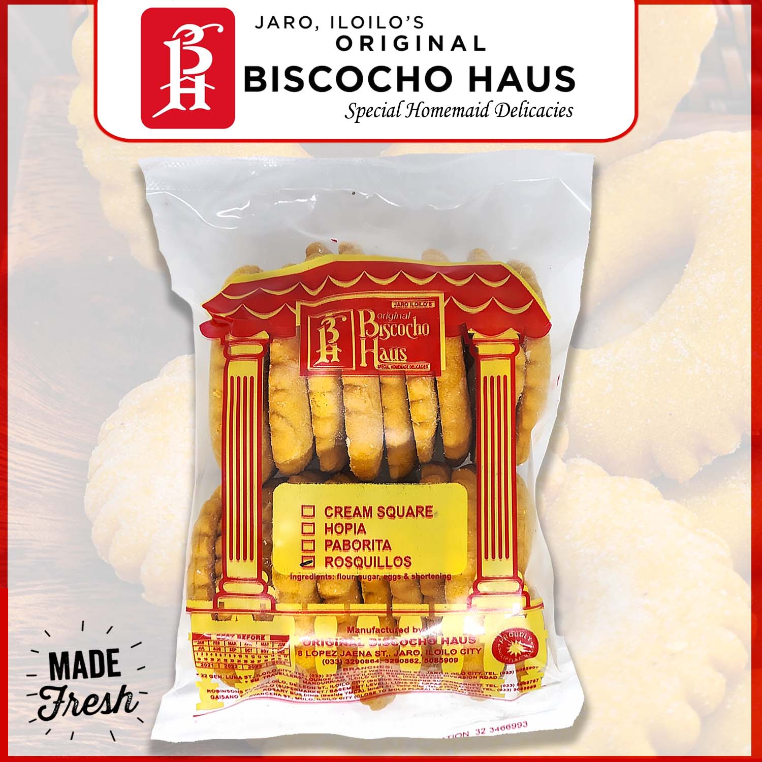 Rosquillos | Biscocho Haus | Iloilo Pasalubong Favorites | Biscuit ...
