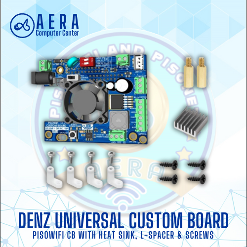 Pisowifi Piso Wifi universal custom board CB with led cable l-spacer ...