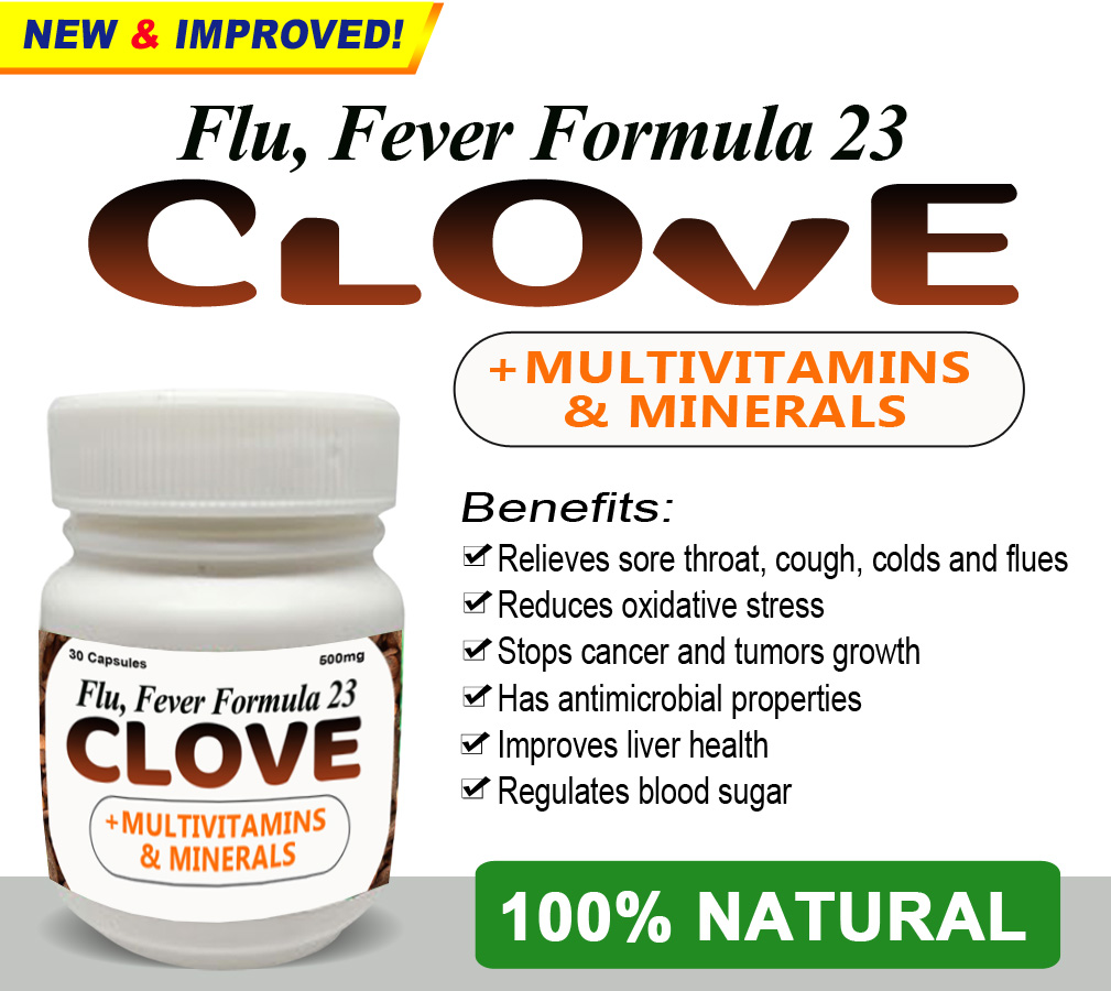 FLU, FEVER FORMULA 23 CLOVE + Multivitamins & Minerals | Lazada PH