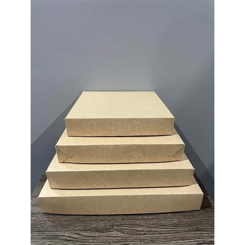 [20pcs] Pizza Box Top & Bottom Container (Trigem) | Lazada PH