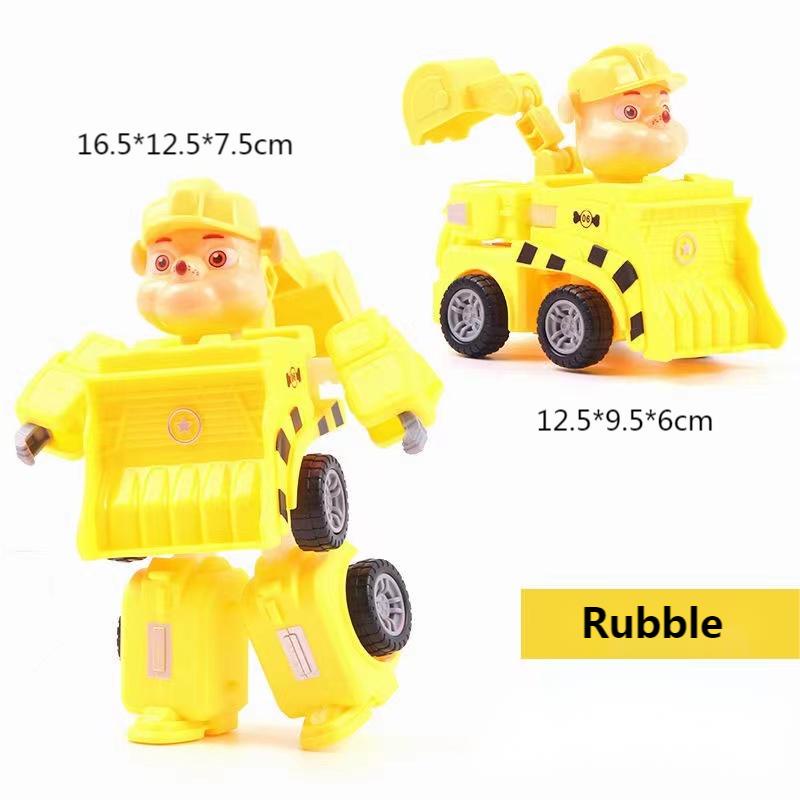 Paw Patrol Transformer Robot Car Educational Toys For Kids Toy Car ...
