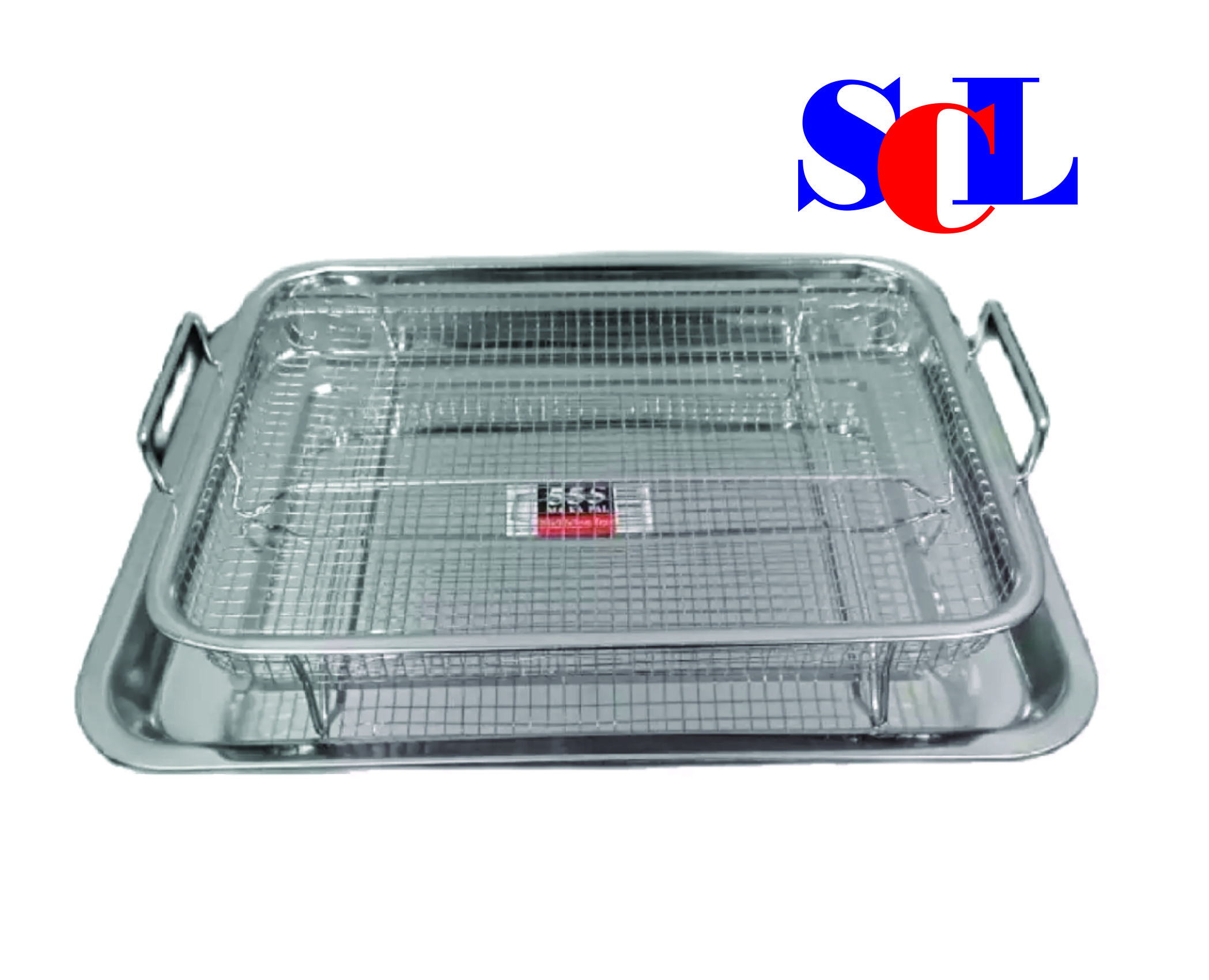 STAINLESS DRIPPING/COOLING STRAINER WITH TRAY #XS-8004/XS-3627A | Lazada PH