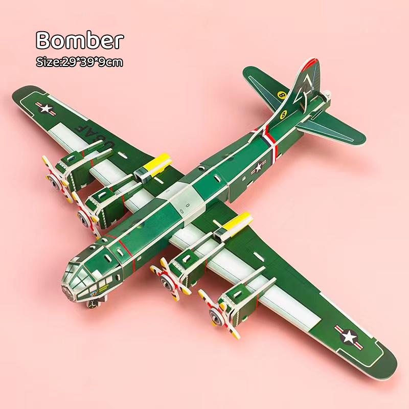 Stall Paper 3d Three-Dimensional Puzzle White Card Handmade House Model ...