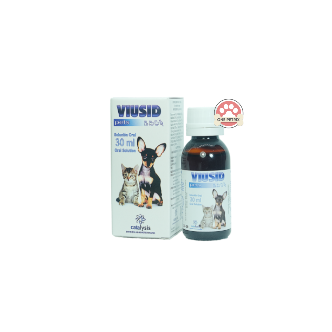 Viusid Pets 30ML Immunity Booster Oral Solution for Dogs, Cats and ...