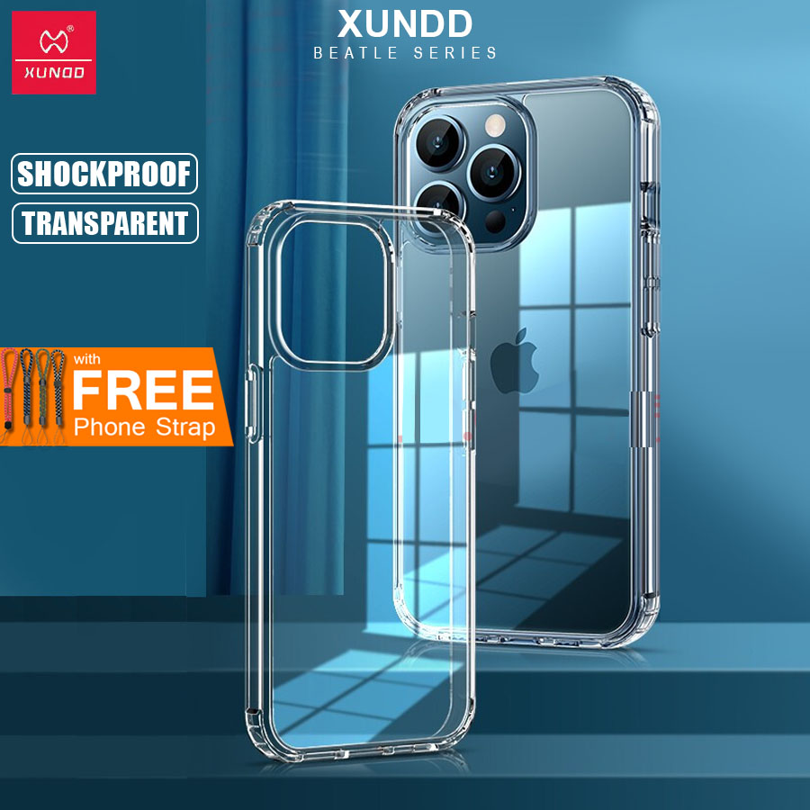 Xundd [Original] Beatle Clear Hybrid Shock Proof Transparent Armor Case for Apple iPhone 13 mini ...