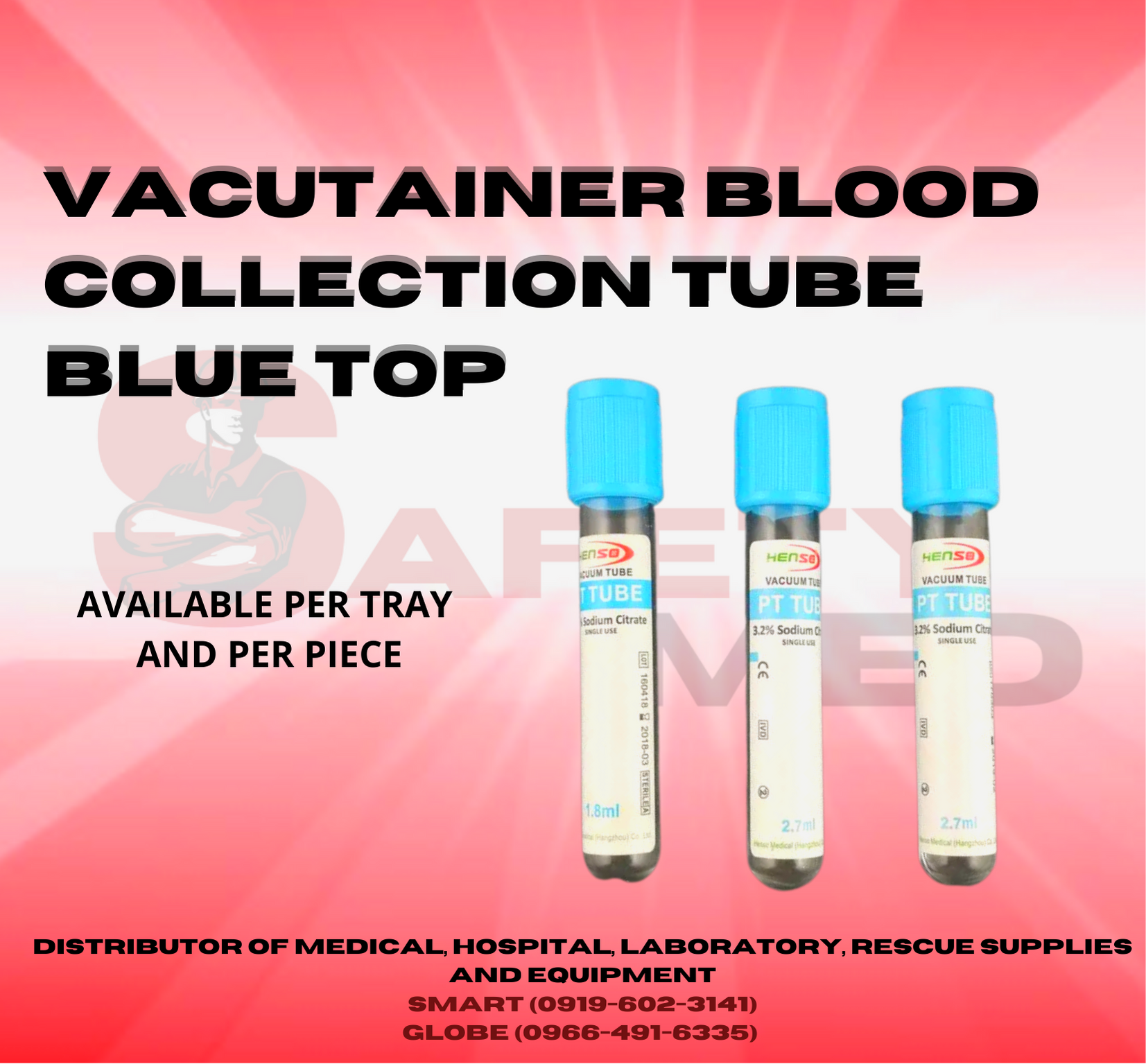 VACUTAINER BLOOD COLLECTION TUBE BLUE TOP 1.8ML PER PIECE | Lazada PH