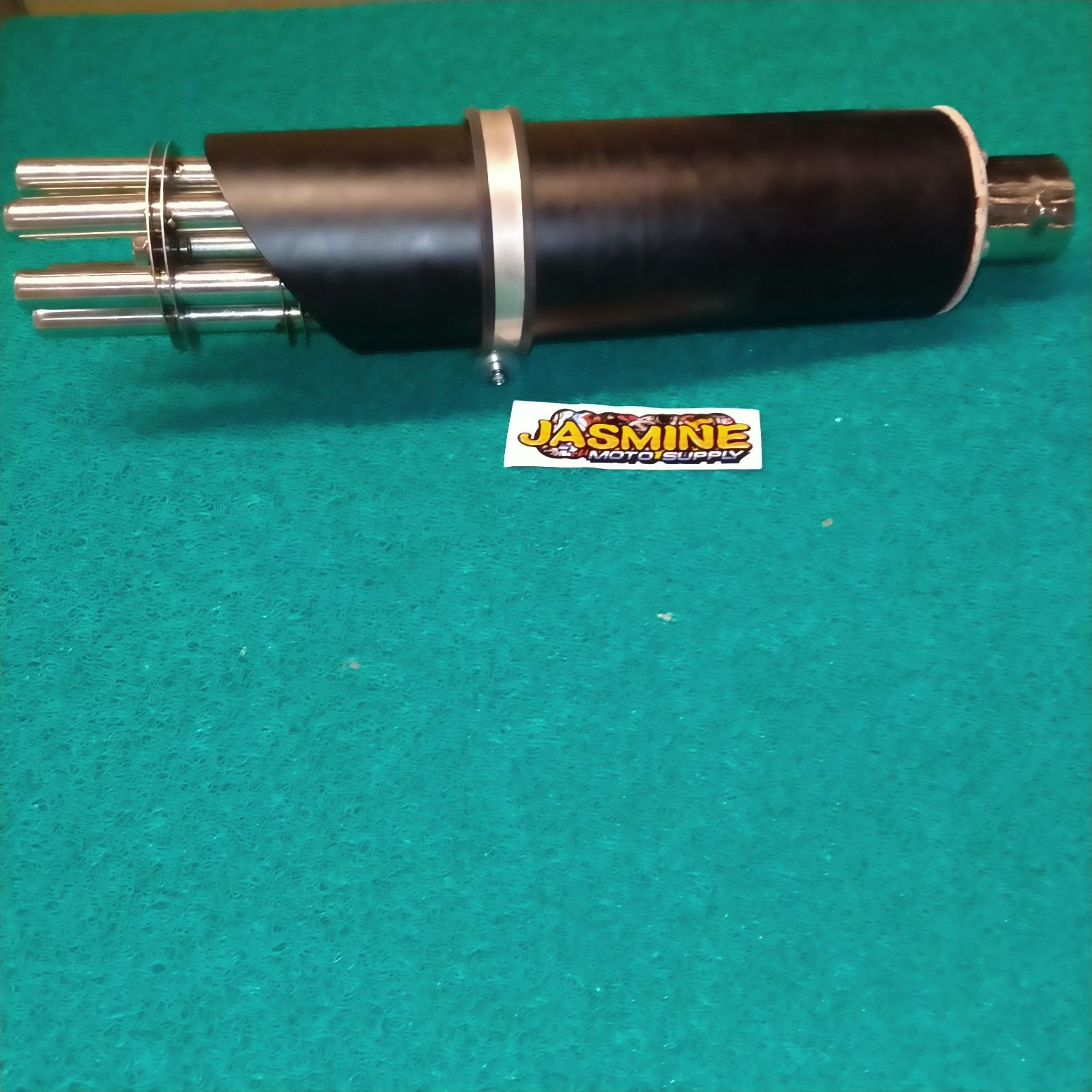 stainless Machine gun muffler for Dominar 400 / UG / RS / NS | Lazada PH