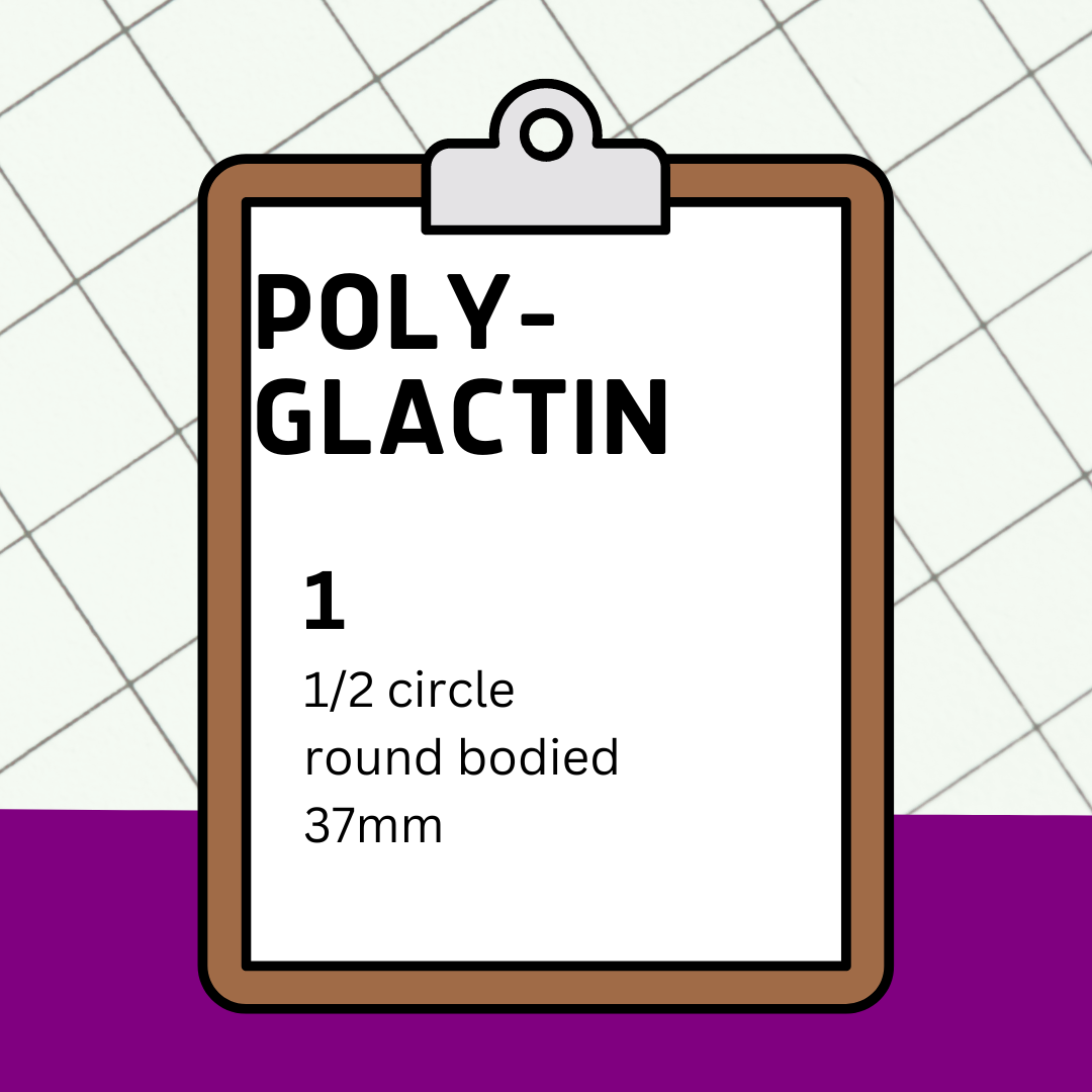 Polyglactin 910 Suture (PGLA) - Vicryl type/alternative | Lazada PH