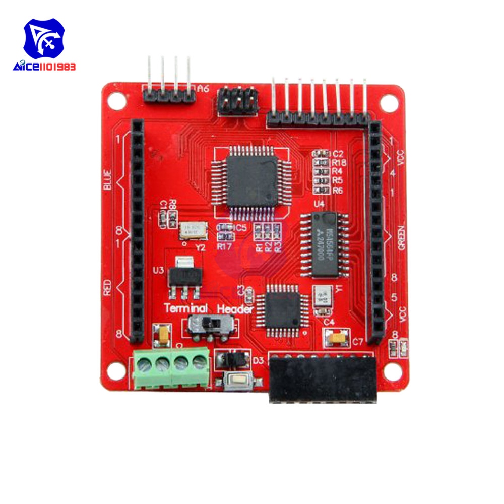 【cw】 diymore 8x8 RGB LED Matrix Common Anode Board with RBG LED Driver ...