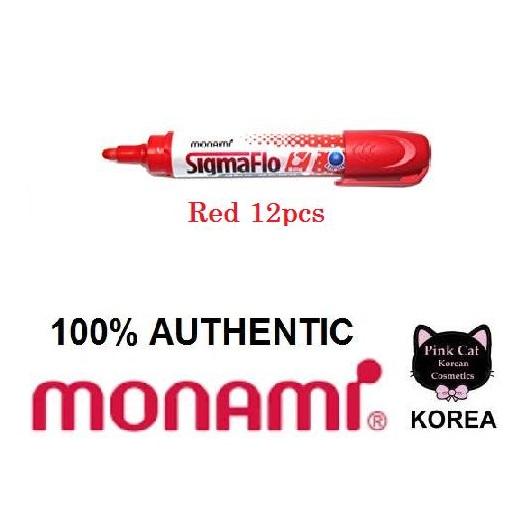 MONAMI Sigmaflo White Board Marker 12pcs. | Lazada PH